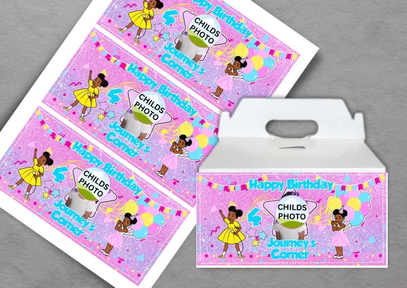 Party Box Labels Only – Trending Mom